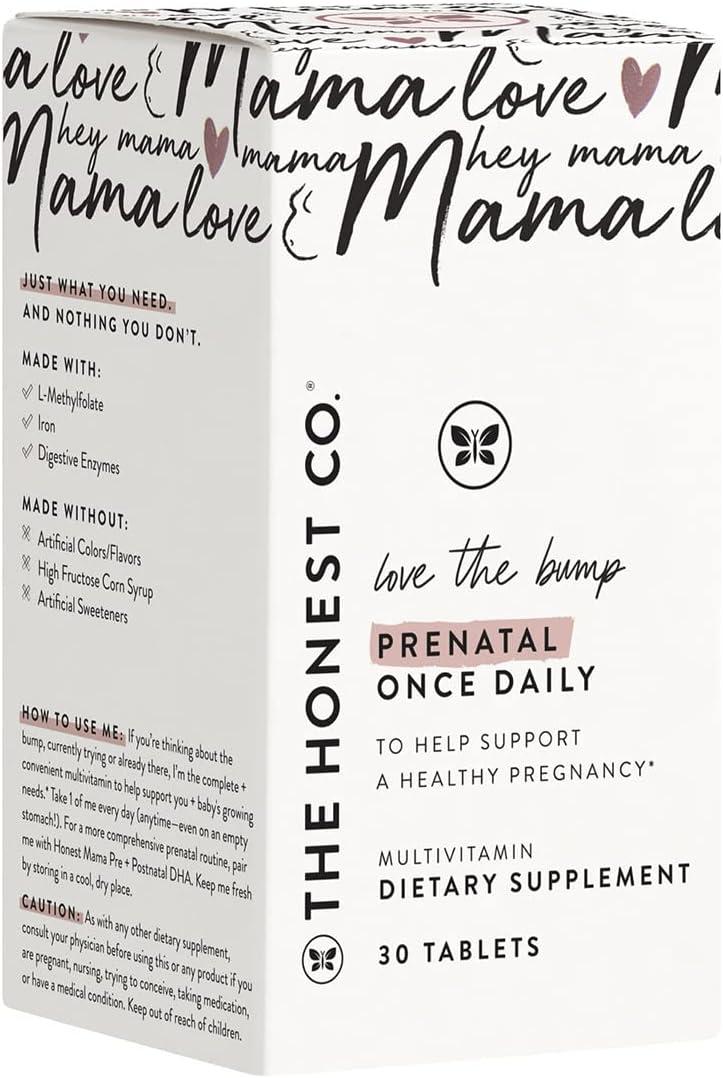 The Honest Company Love the Bump Prenatal Once Daily Supplement - Non ...