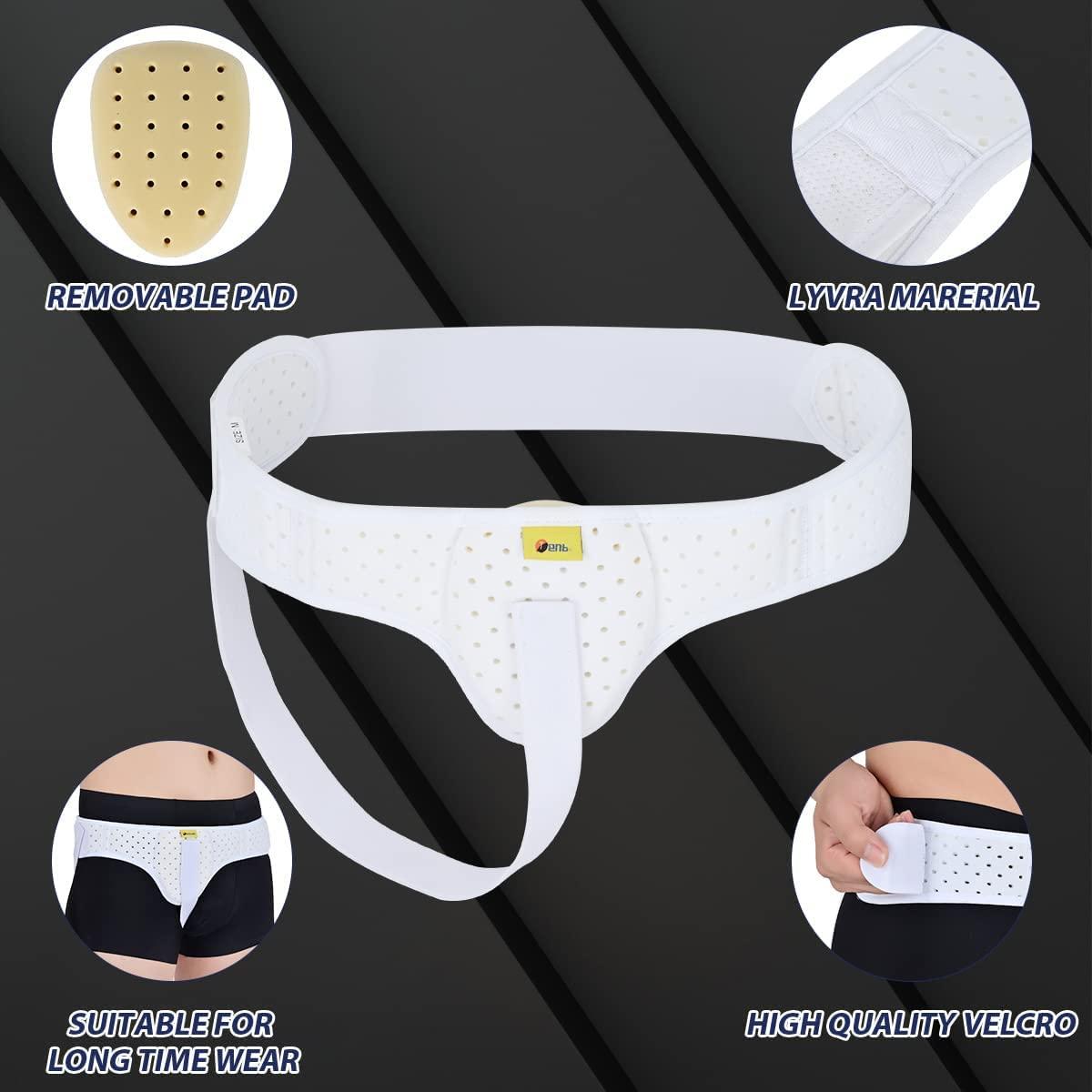 Tenbon Hernia Belts for Men - Inguinal Support Medical Protection ...