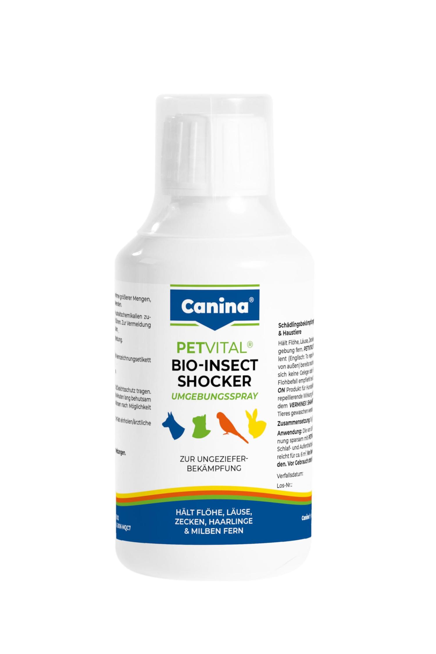 Canina 74131 Petvital Bio-Insect-Shocker 250 ml - Natural Insect ...