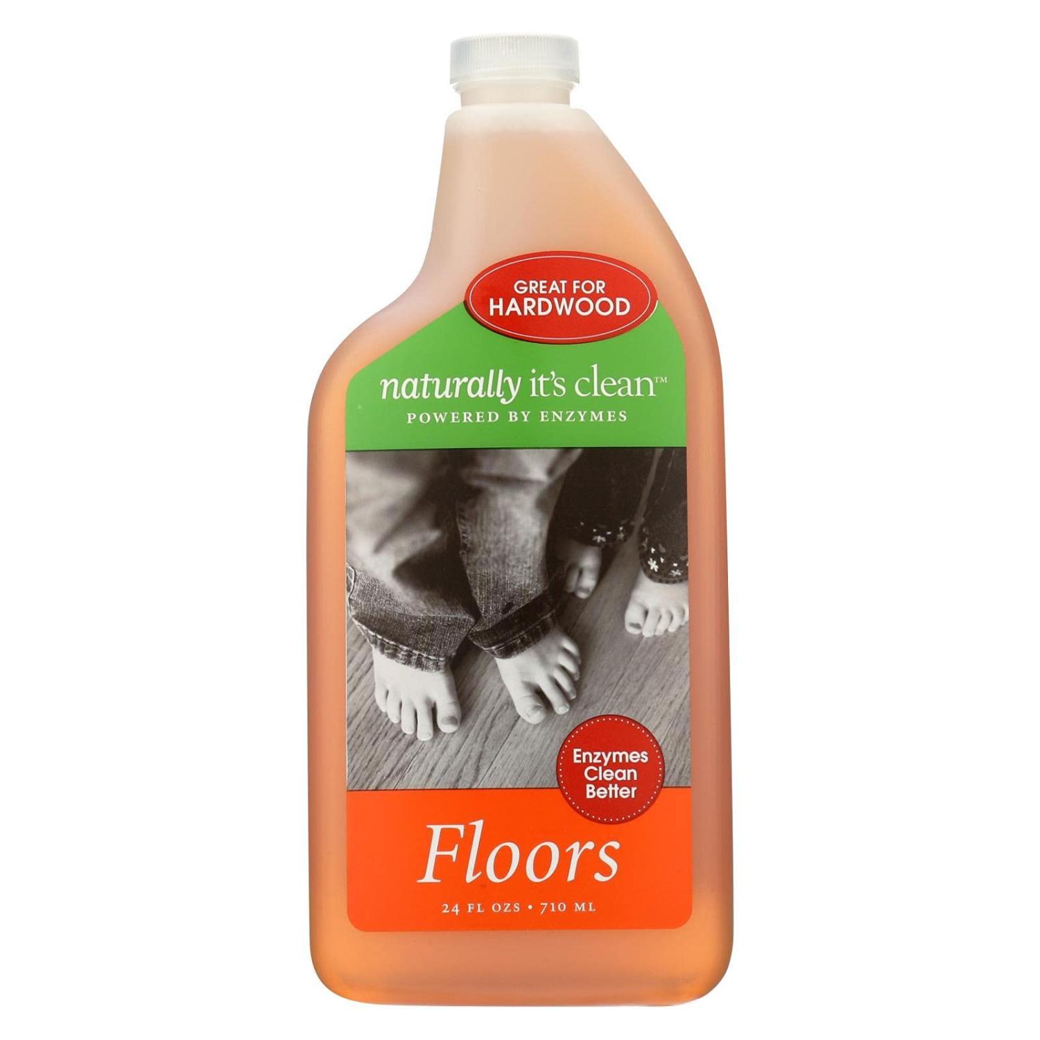 Naturally Its Clean Floors Cleaner - 24 oz | 6 Pack - Eco-Friendly ...