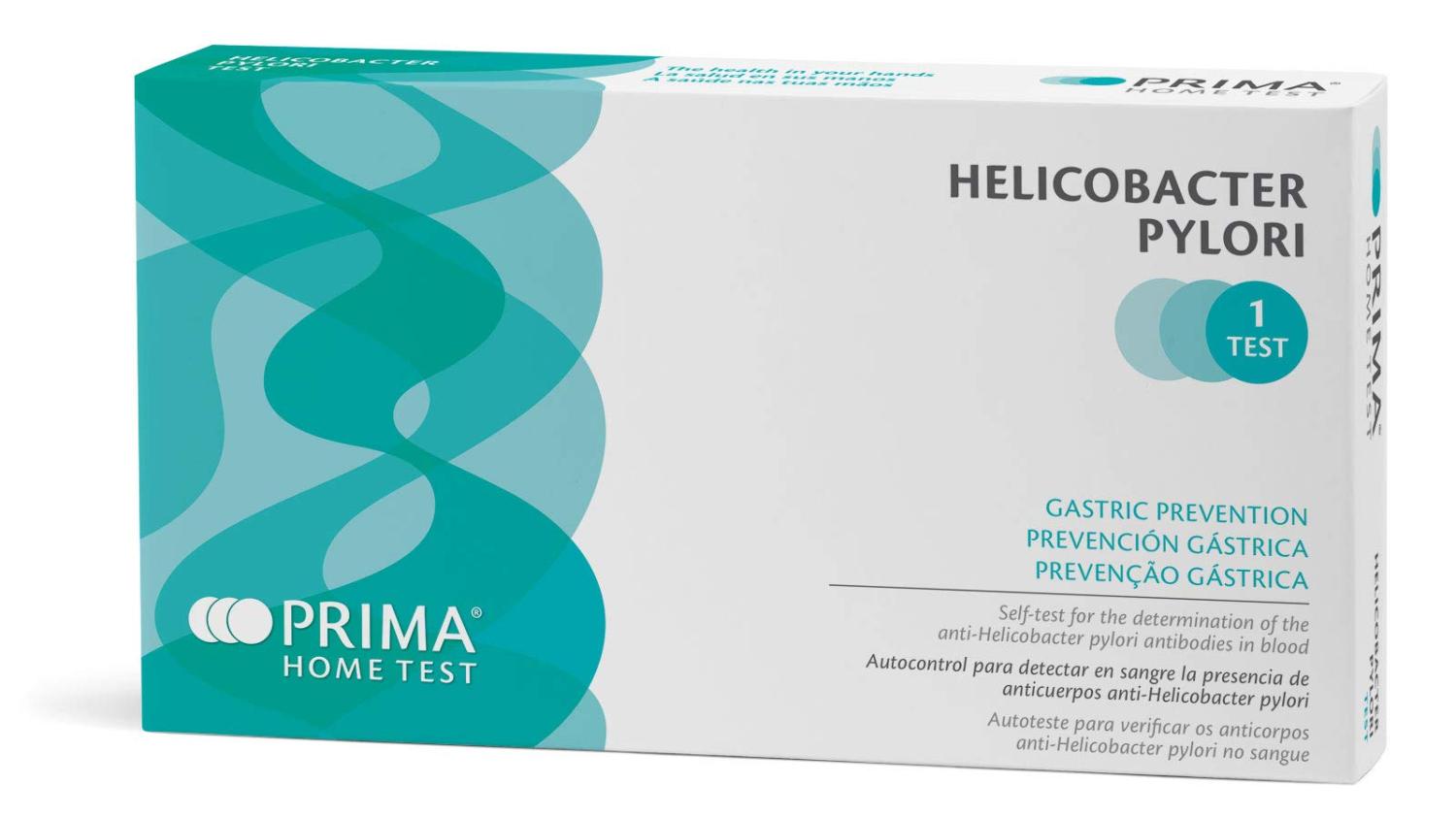 PRIMA Gastric Ulcer & Helicobacter Pylori Home Test Kit - Fast Accurate ...