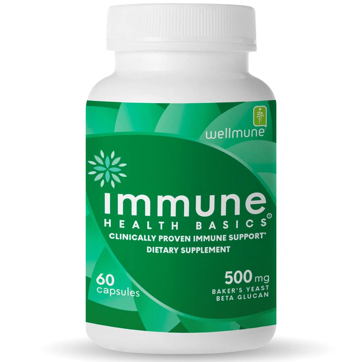 Ultra Strength Immune Support Capsules - Clinically Proven Wellmune ...