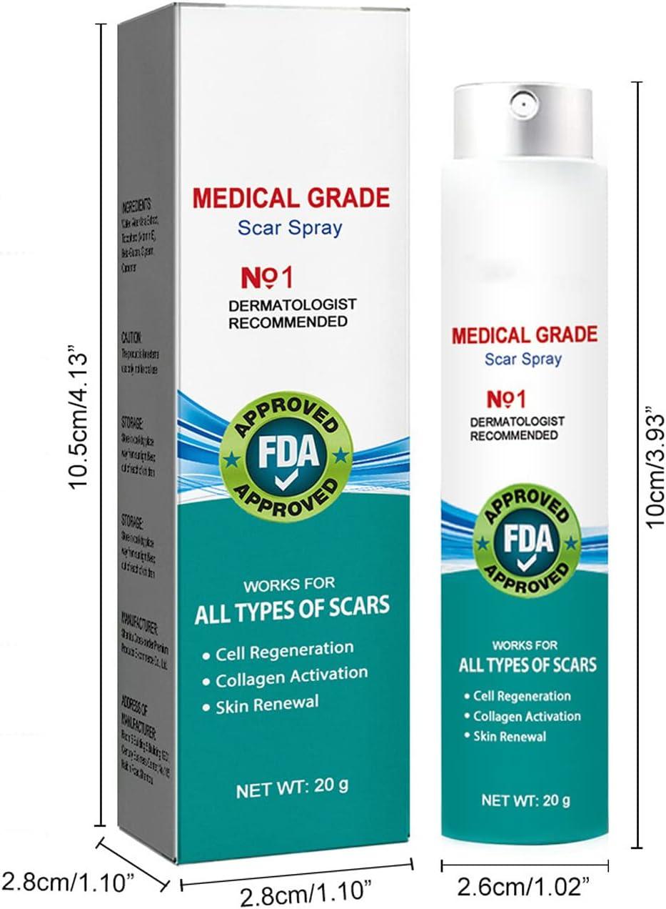 Amyrsd Scar Remove Advanced Spray - Acne Treatment & Scar Removal for ...