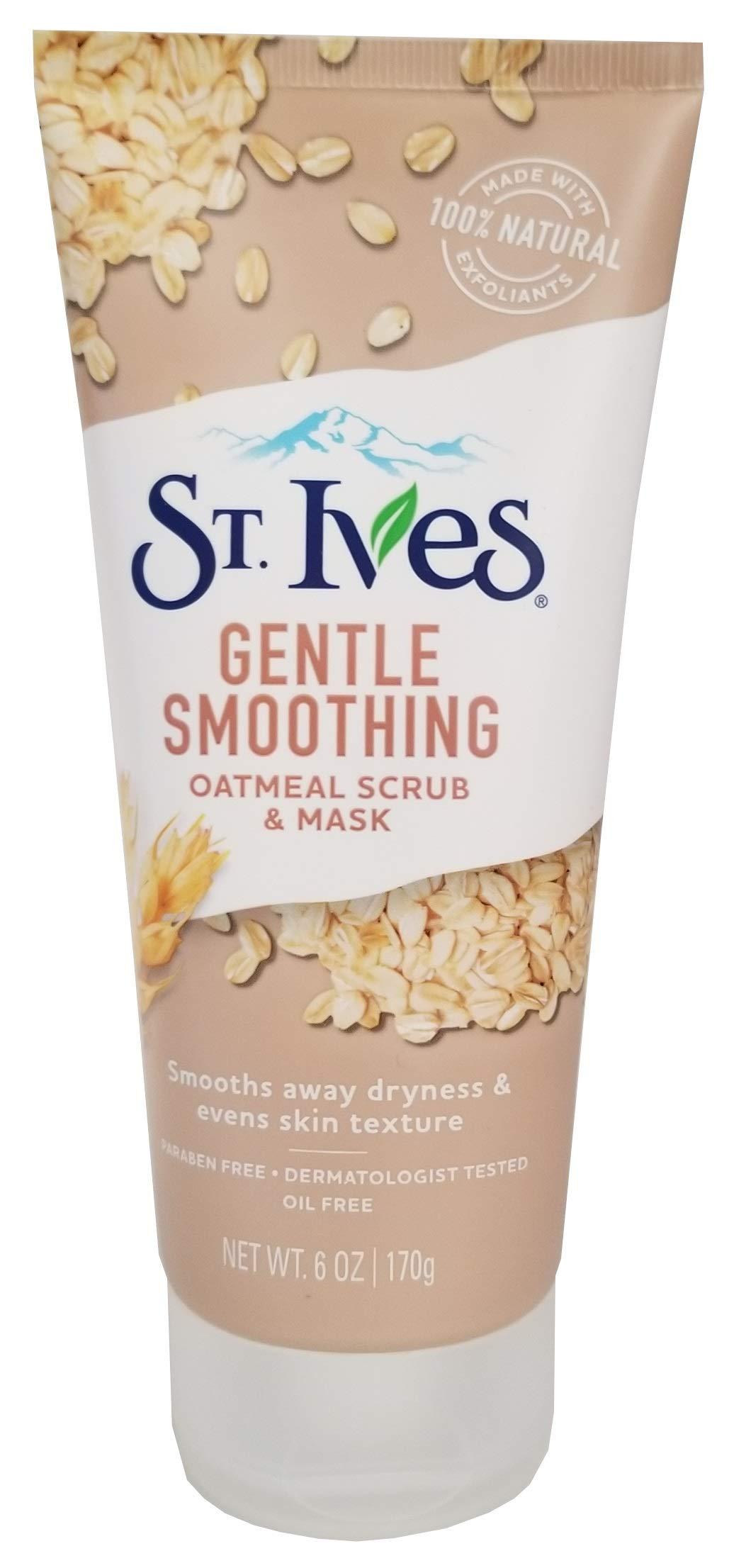 ST IVES Nourished & Smooth Oatmeal Scrub + Mask 170g - Exfoliating ...