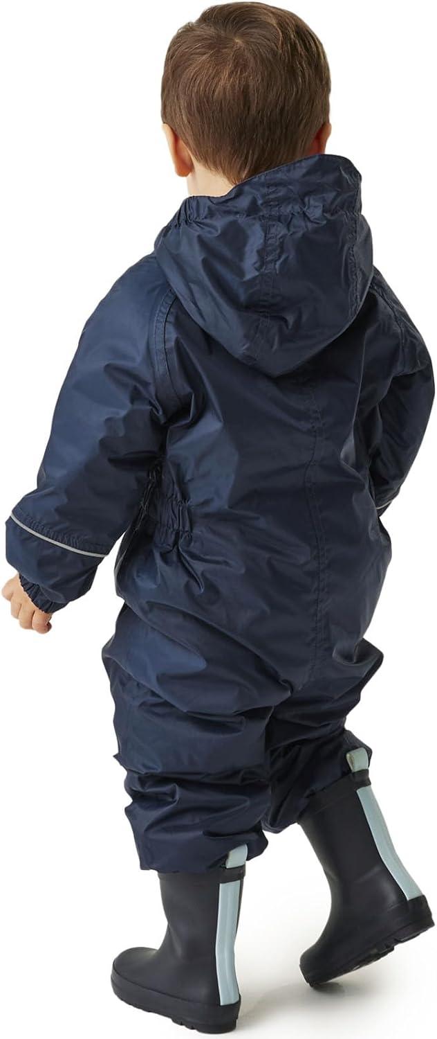 Regatta Kids Splosh III Waterproof Puddle Suit - Navy, 2-3 Years | Buy Now with Express ...