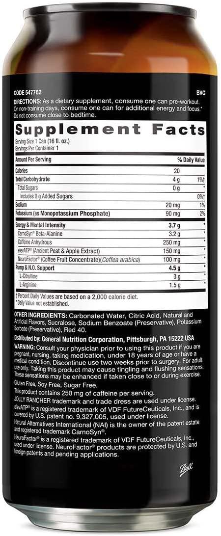 Beyond Raw Lit On-The-Go | Ready to Drink Cans | Contains Caffeine, L ...