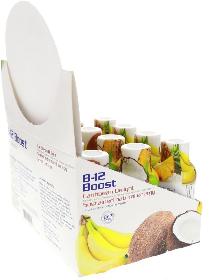 1st Step High Performance Fitness B-12 Boost - 12-2oz Bottles | Energy ...