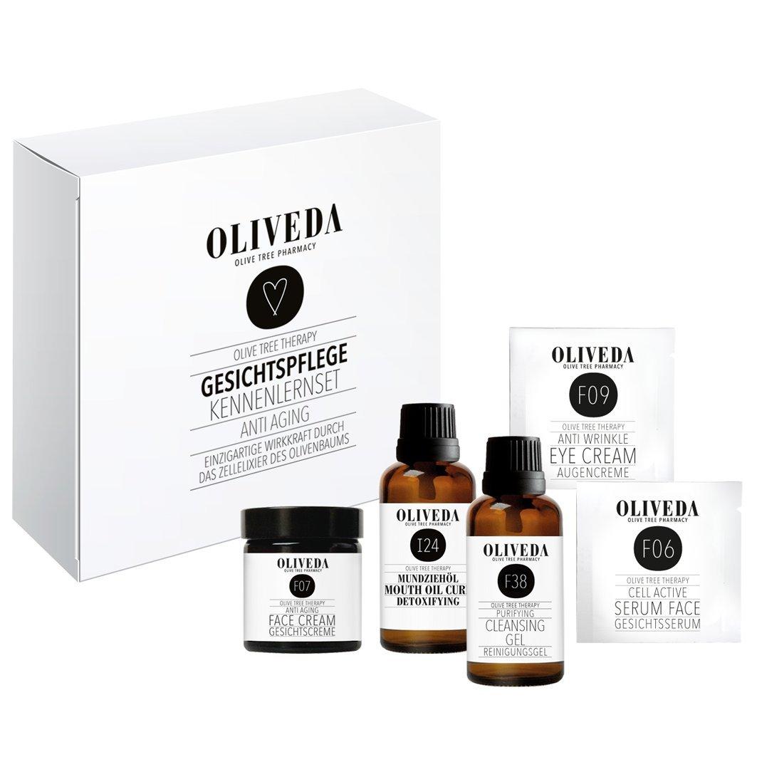 Oliveda Facial Care Introductory Set - Natural Cosmetics | Facial Serum ...