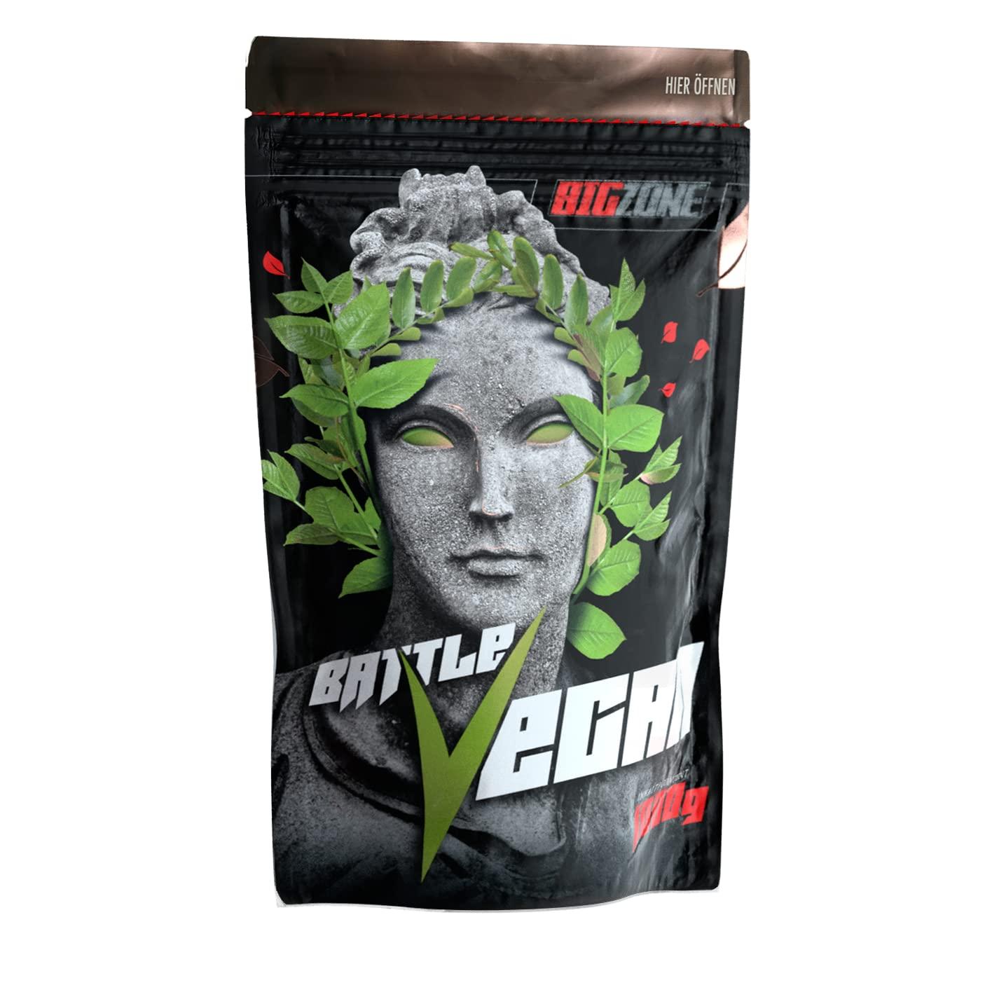 Buy Big Zone Battle Whey Vegan Protein 1000g - Chocolate Hazelnut | 70% ...