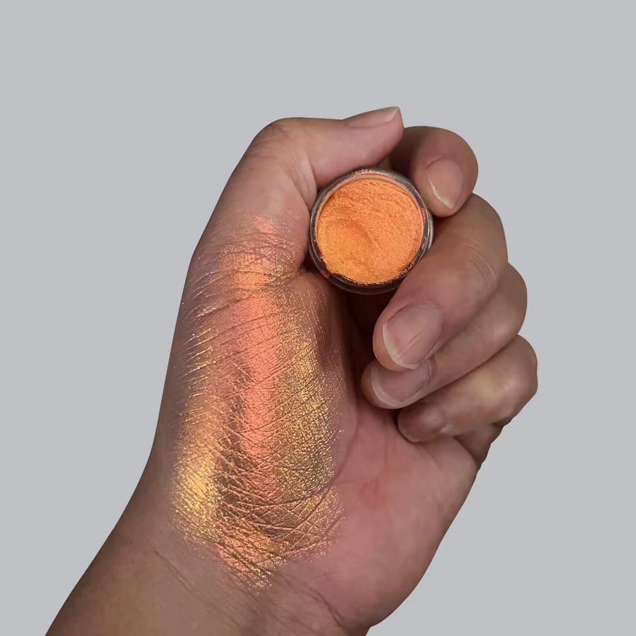 Multichrome Loose Pigment - Iridescent Neon Eye Shadow Powder | Highly ...
