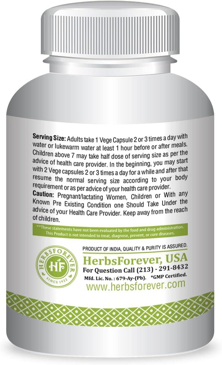 Herbsforever Blood Cleaner Capsules 90 Vege Capsules - Ayurvedic ...