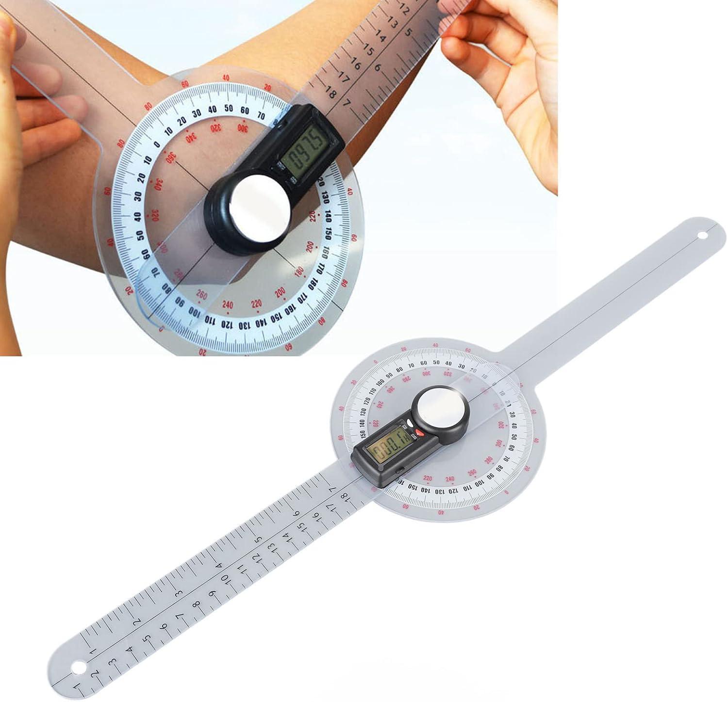 High Accuracy Battery Operated Finger Goniometer - Plastic Joint Angle ...