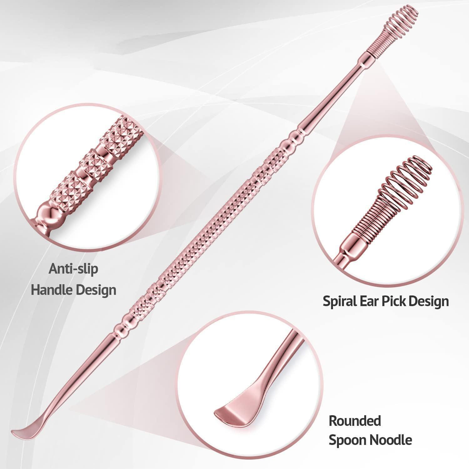 Spiral Ear Cleaner Spiral Ear Wax Cleaning Tool Remover Ear Wax Cleaner ...