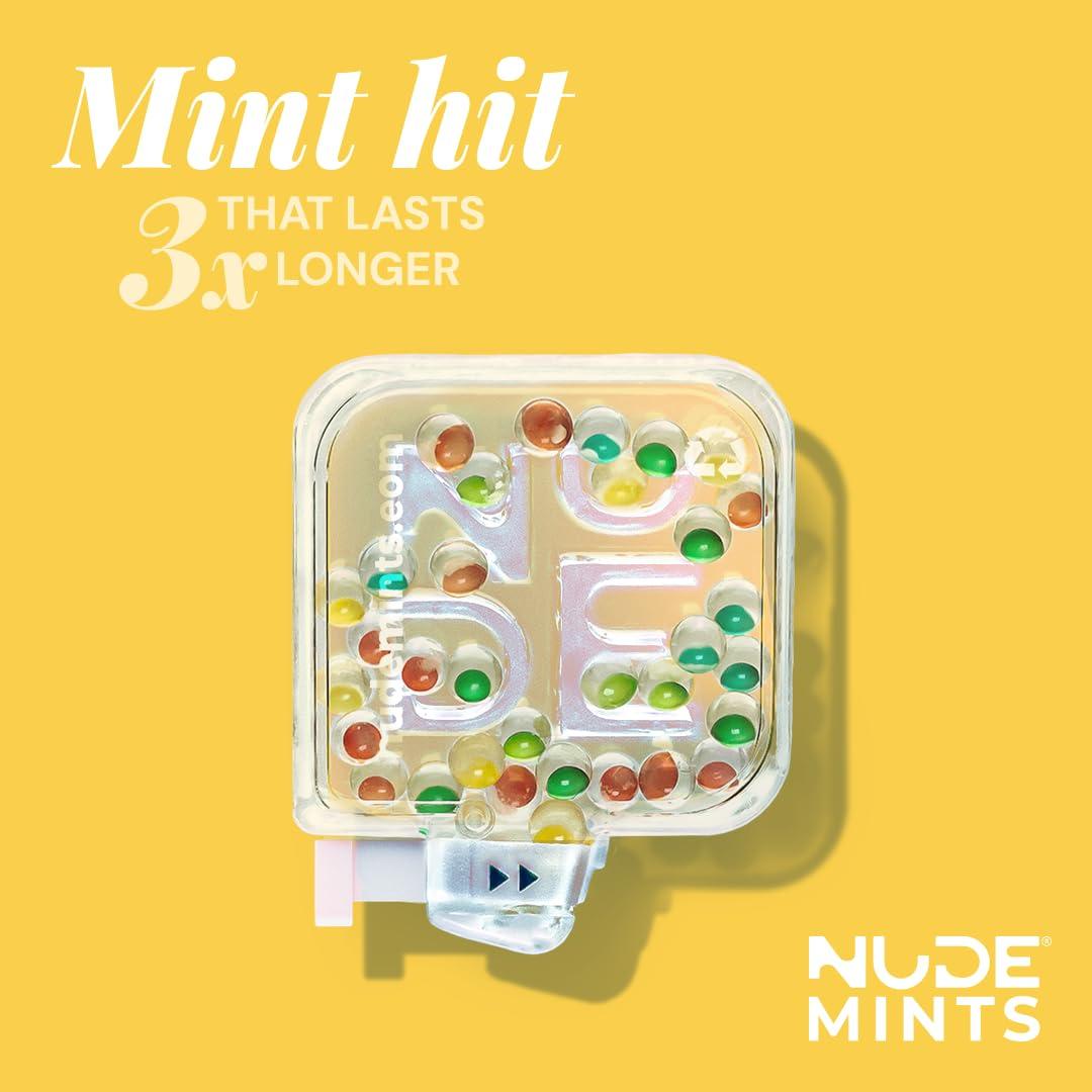NUDE MINTS | Sugar-Free Dual Action Liquid Capsules | Extreme Bad ...