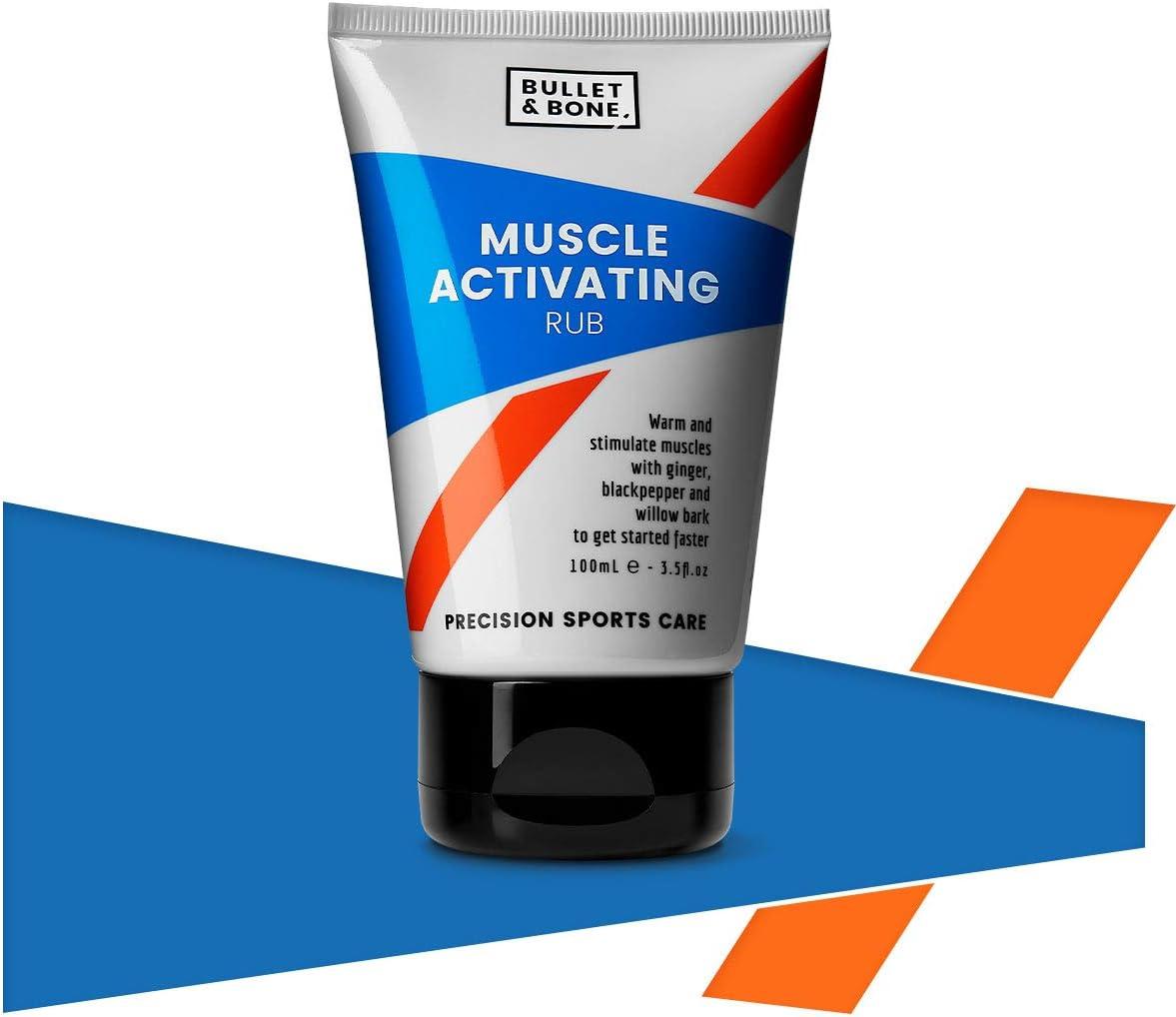 Bullet & Bone Muscle Activating Rub Sports Care Cream to Warm and ...