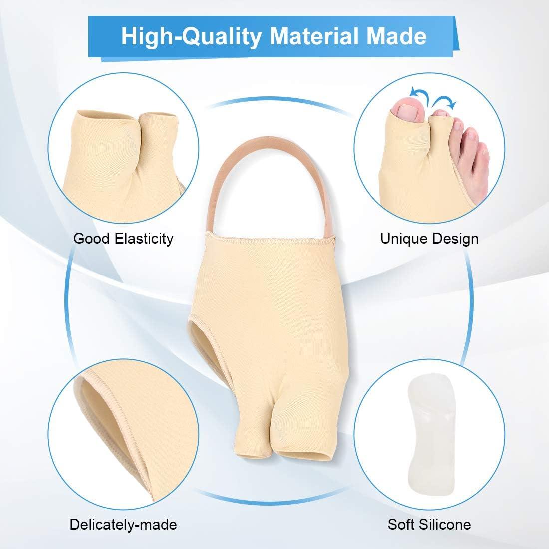 DOACT Bunion Corrector - Big Toe Straightener with Unique Heel Strap ...