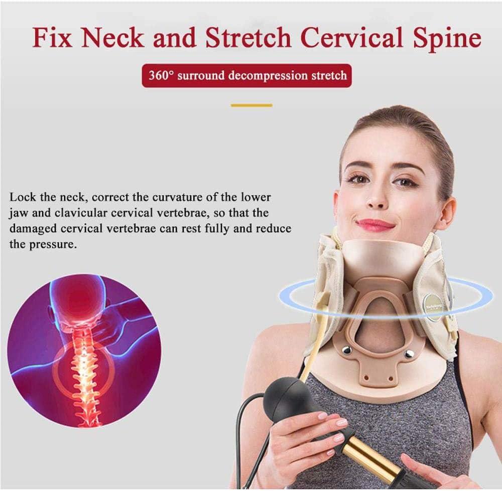 Inflatable Neck Traction Device for Pain Relief | Cervical Vertebra ...
