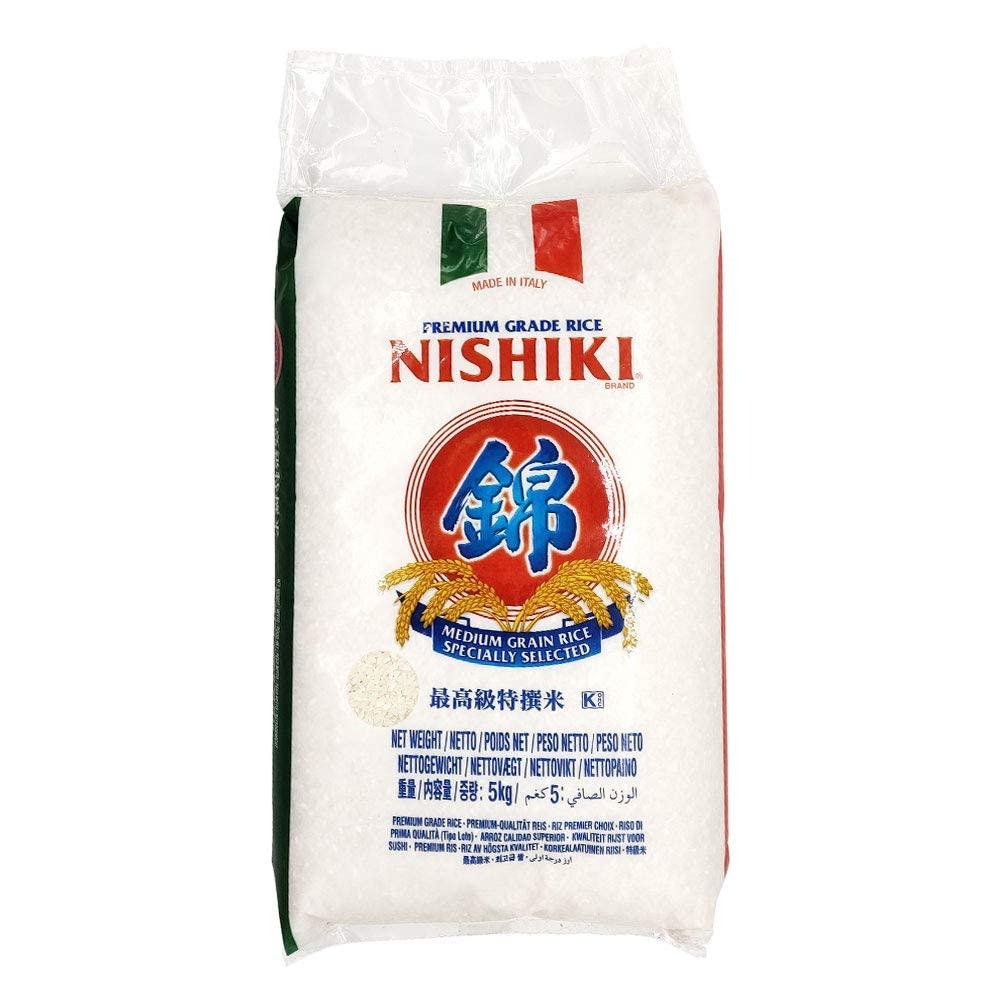 Nishiki Premium Grade Medium Grain Rice 5kg - Top Quality Japanese Rice ...