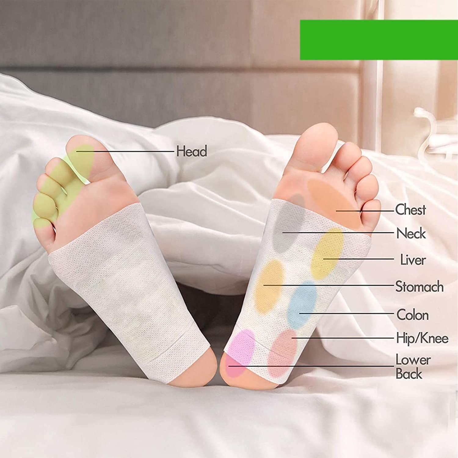 30 PCS Natural Cleansing Foot Pads - Detoxify and Rejuvenate with ...