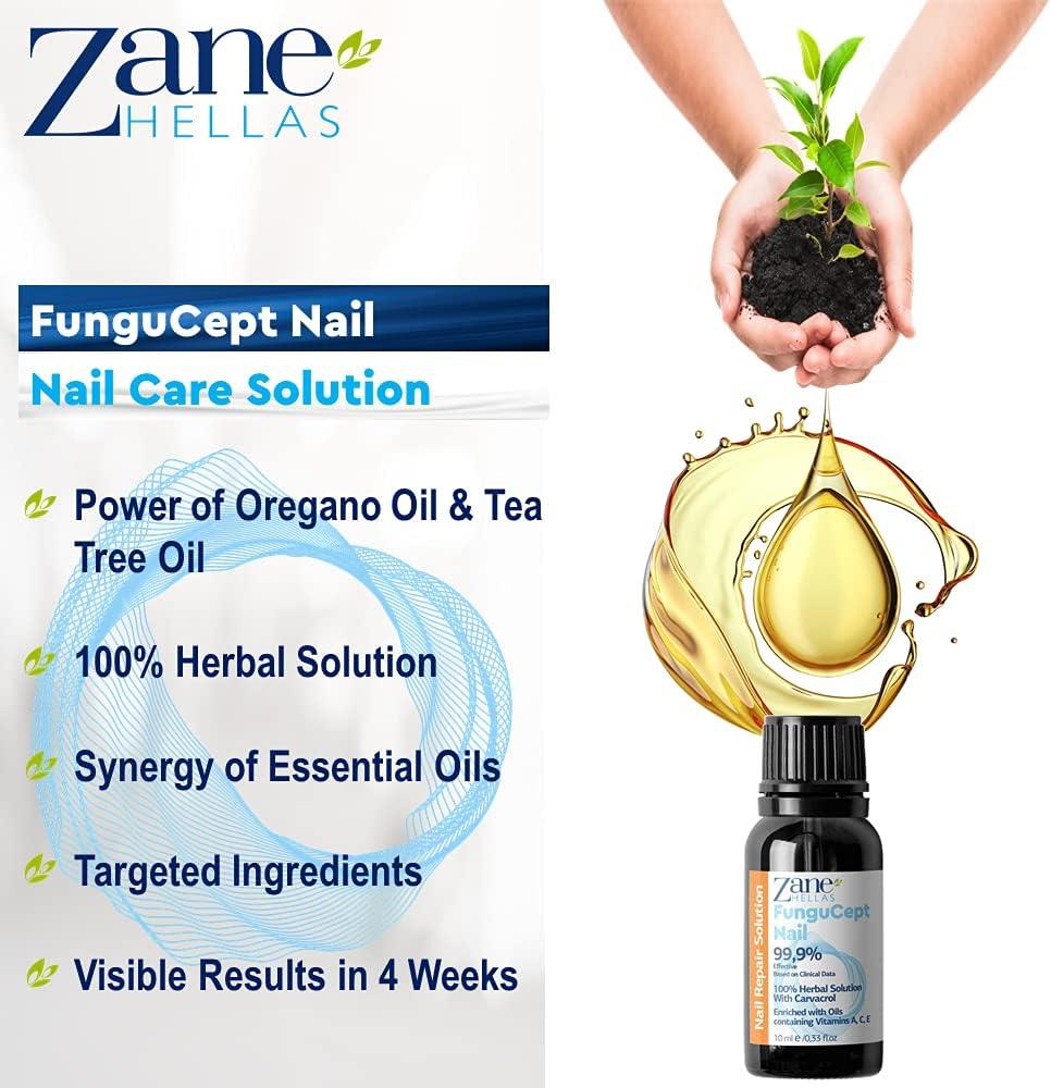 Fungucept Nail Repair - Anti Fungal Nail Solution for Healthy, Strong ...