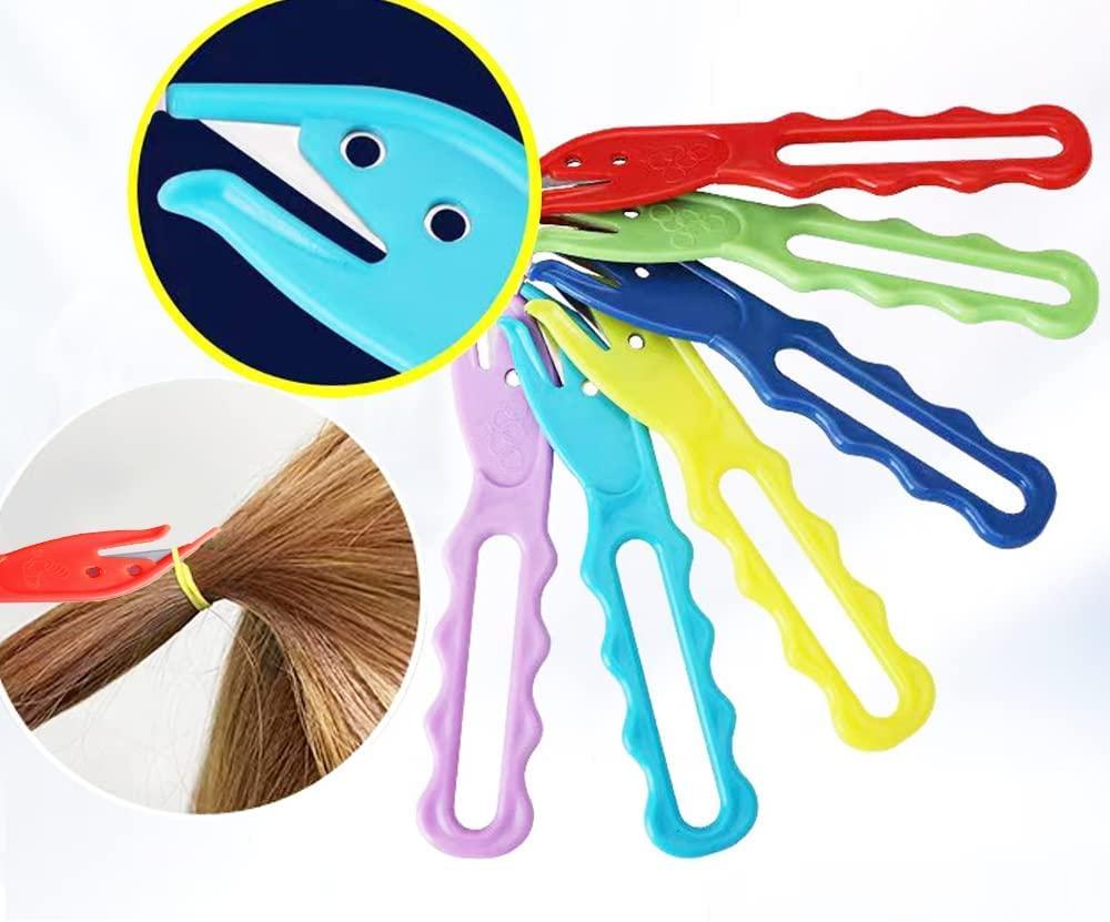 Rubber Hair Tie Cutter - Easy Disposable Band Remover (3 Pcs)