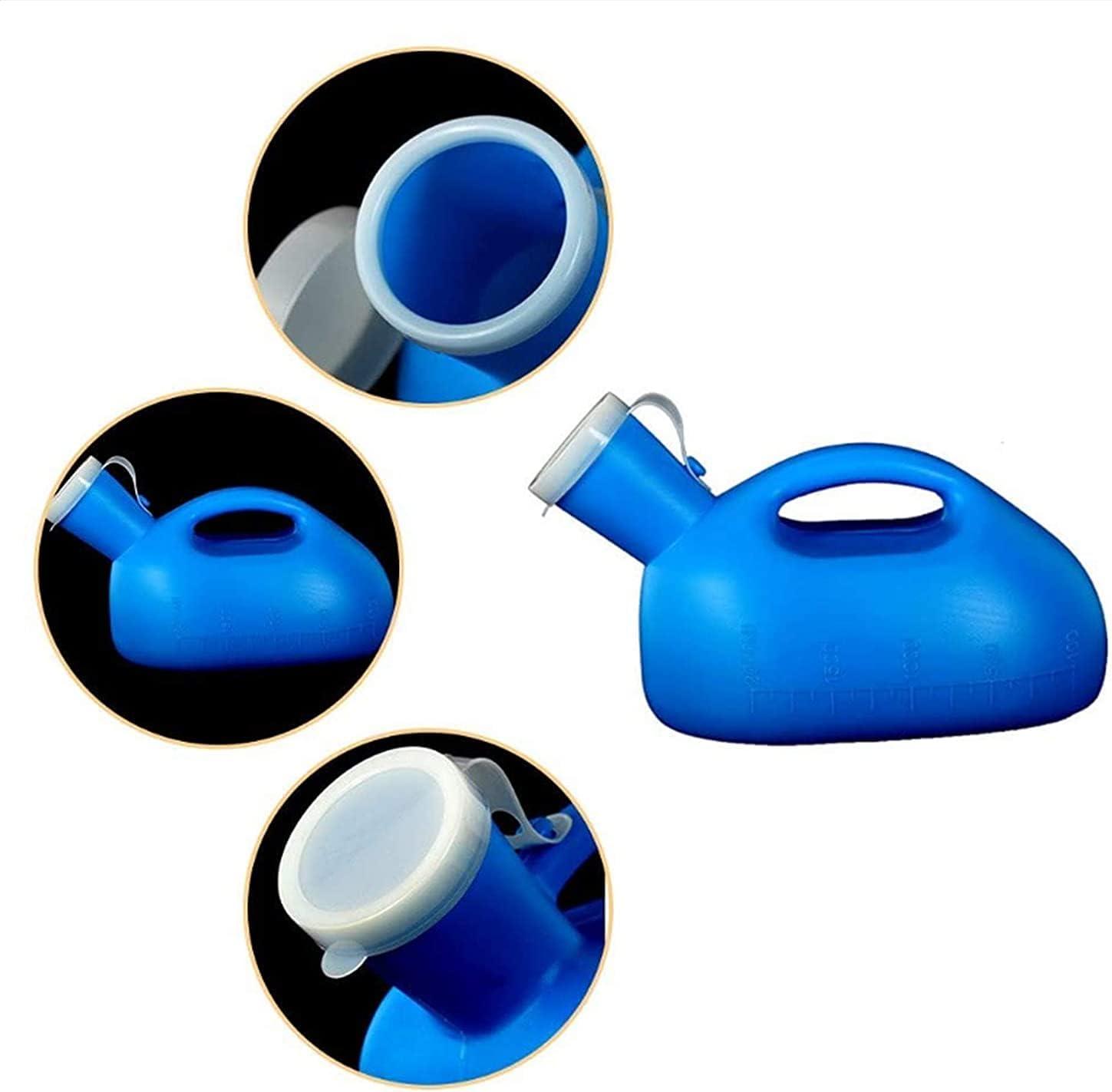 Urine Bottle Emergency Urinal Toilet Urinals for Men - 2000mL Thick ...