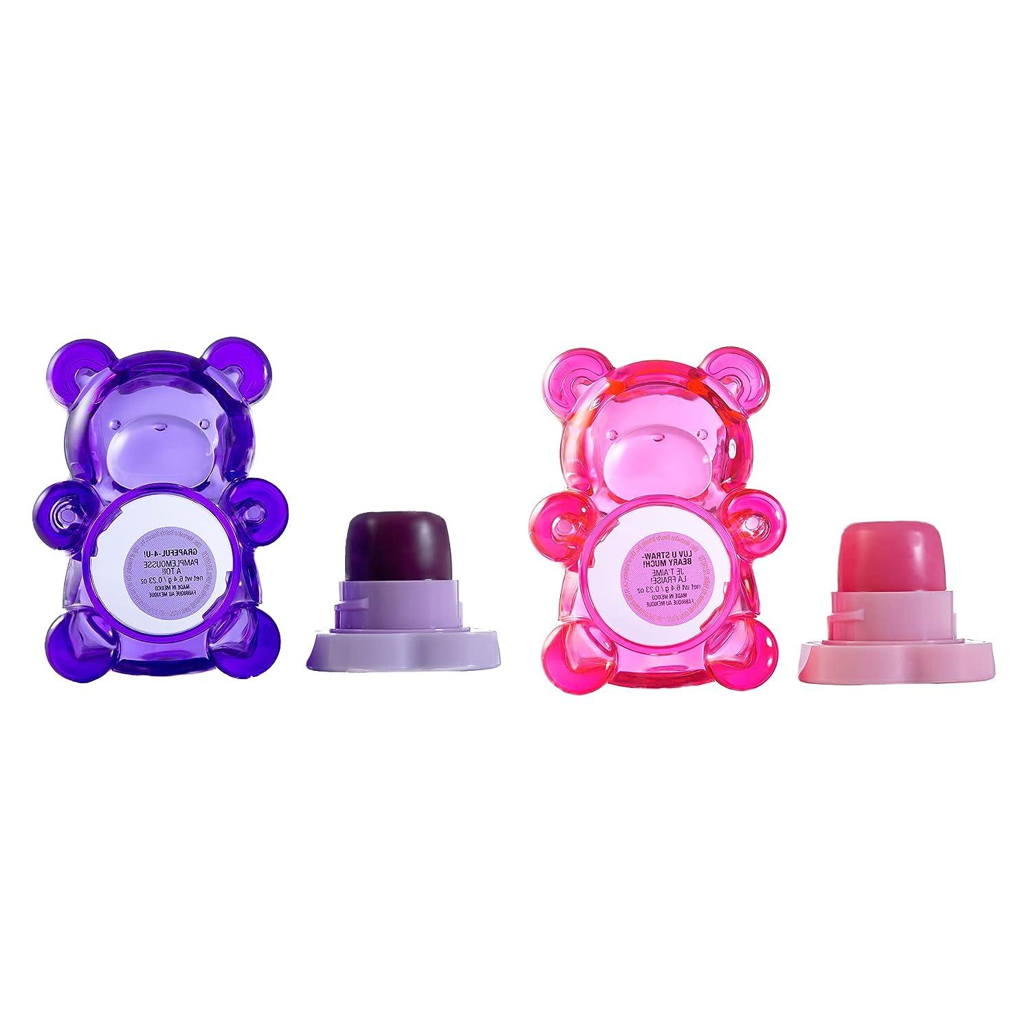 Lip Smacker BFF Sugar Bear Lip Balm Duo in Pink & Purple - Grapeful-4-U ...