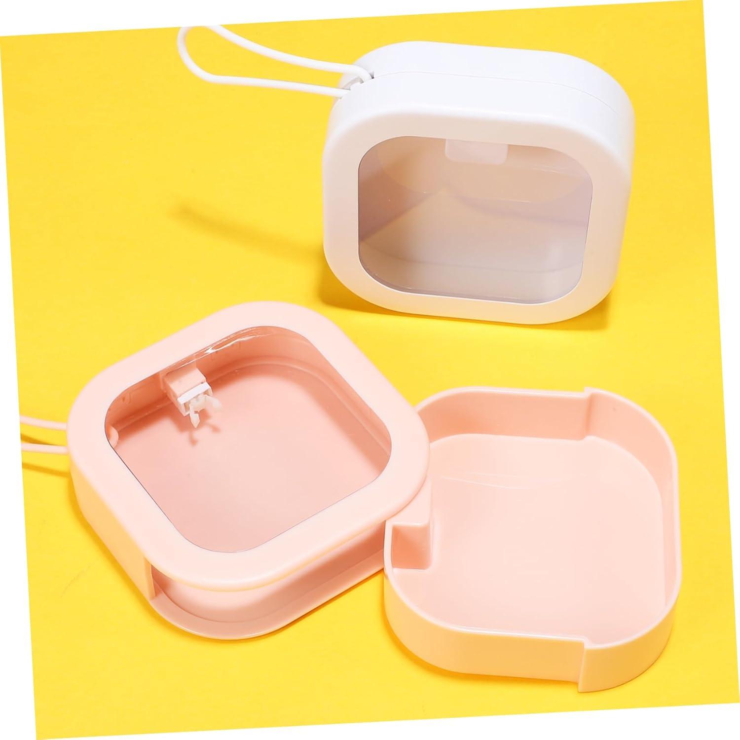 Alipis 3-Piece Prosthesis Storage Container Set | Durable Denture Case ...