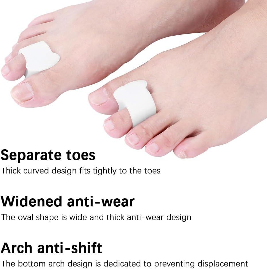 Reusable Toe Protector for Overlapping Toes - Hallux Valgus Corrector ...