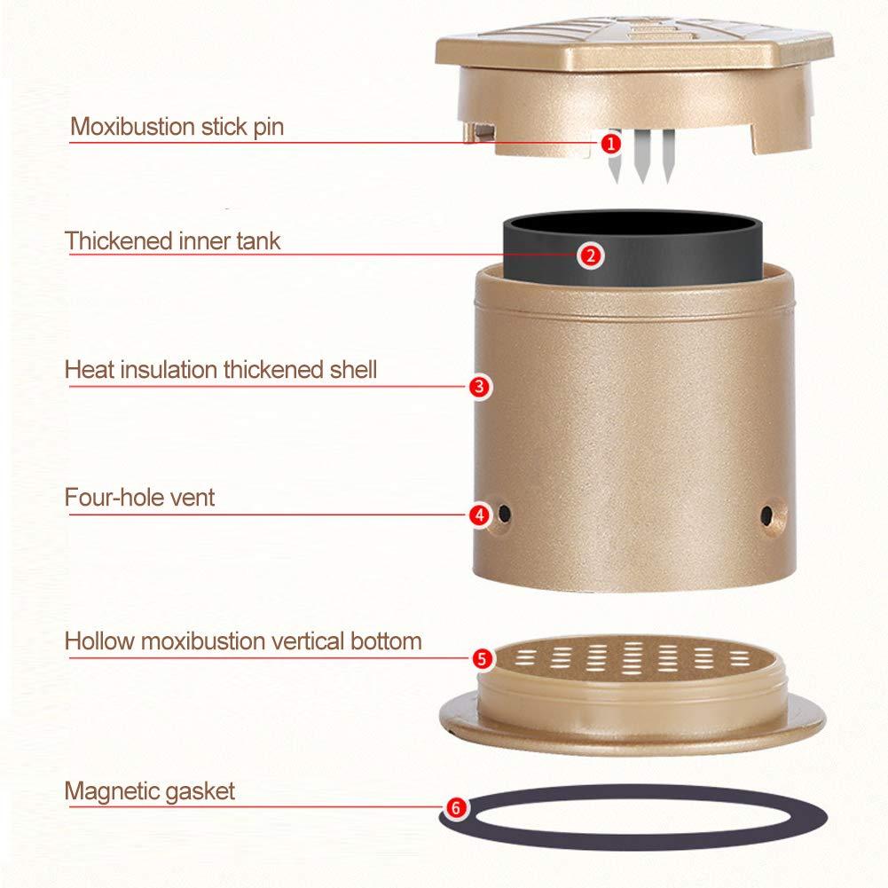Natudeco Portable Moxibustion Box - Home Acupuncture Moxa Roll ...