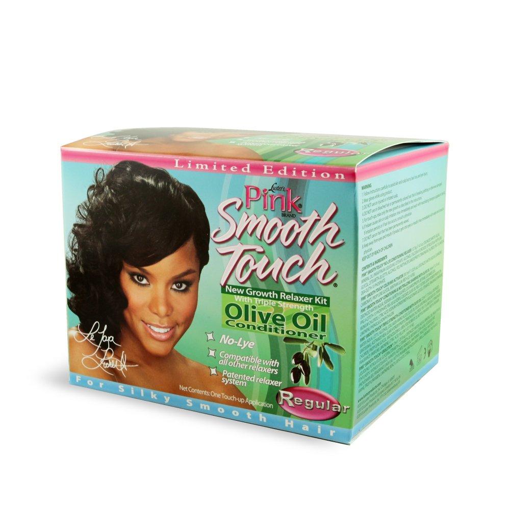 Luster's Pink Smooth Touch New Growth Relaxer Kit, Regular | Buy Now ...