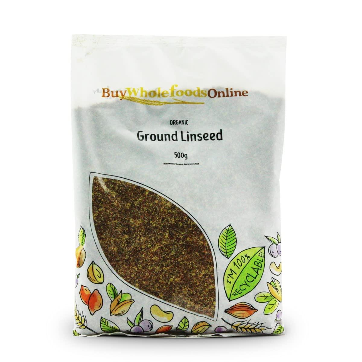 Organic Ground Linseed 500g (BWFO) | Buy Now with Express International ...