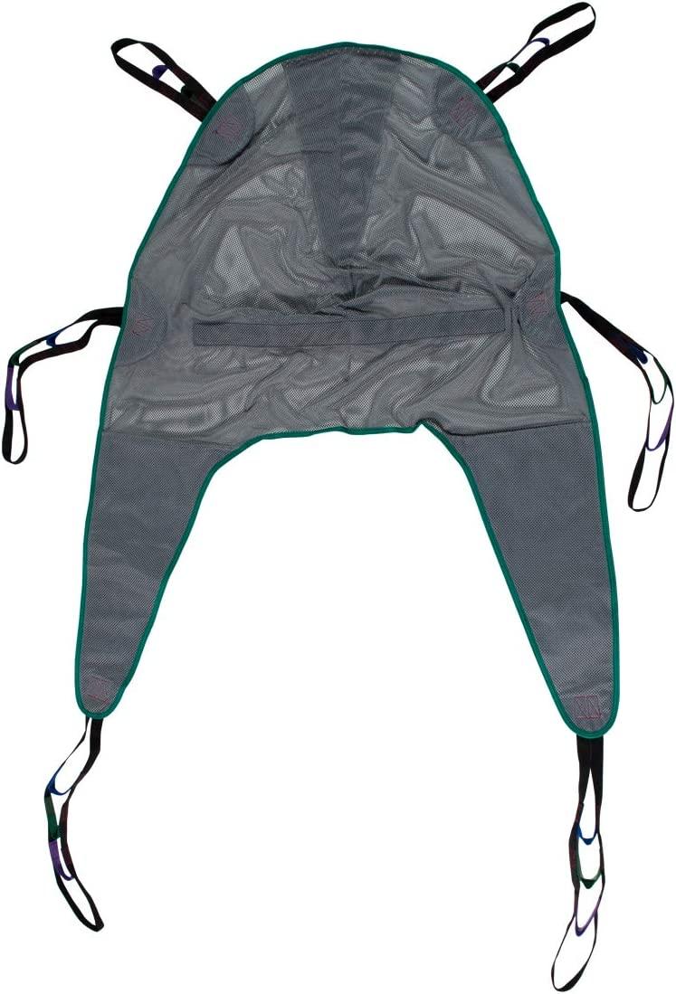 Patient Aid Universal Mesh Bath Patient Lift Sling with Head Support ...