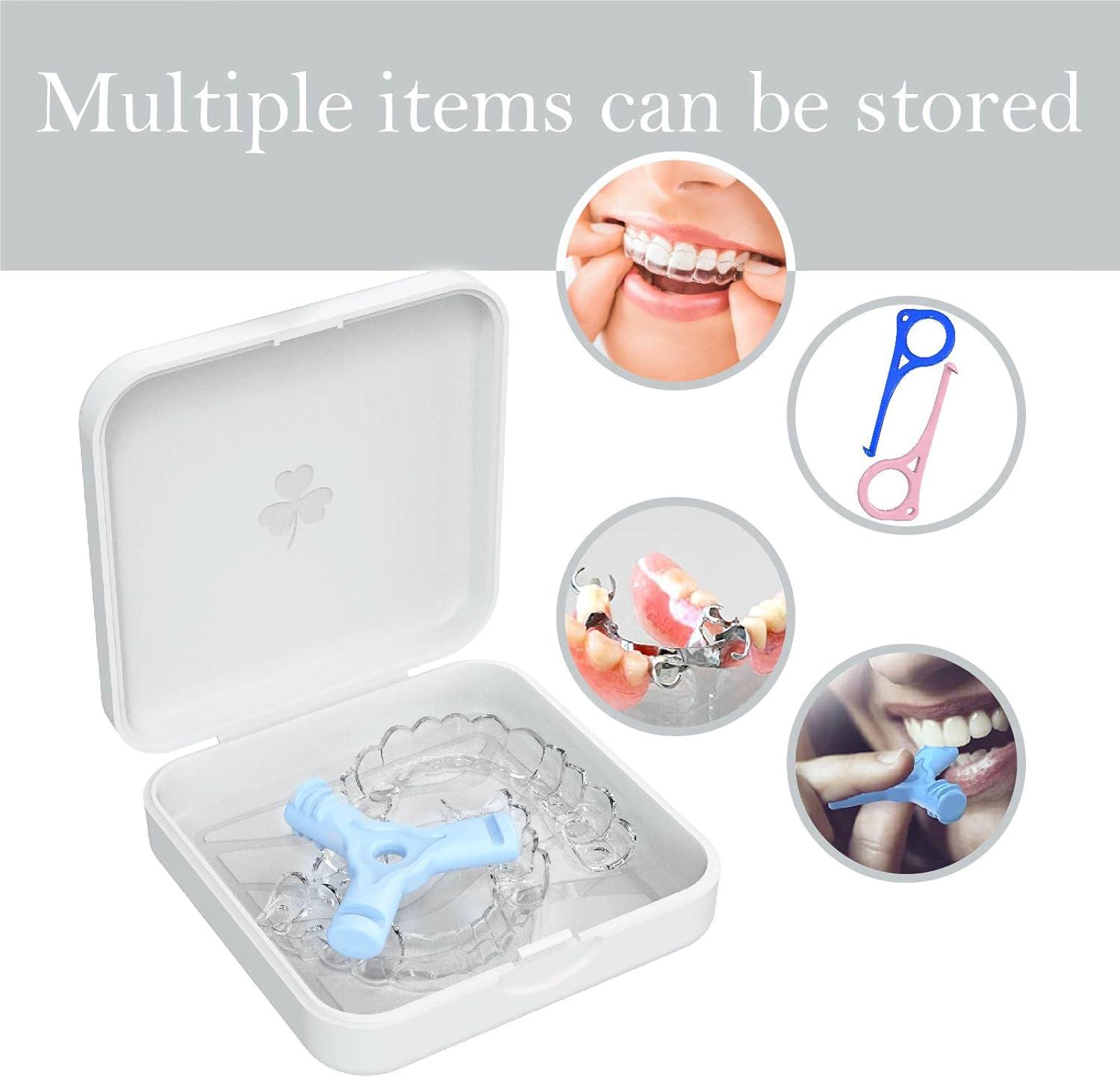 Braces Box Dento Box Splint Box - 2pcs KFO Box for Bite Splints & Night ...