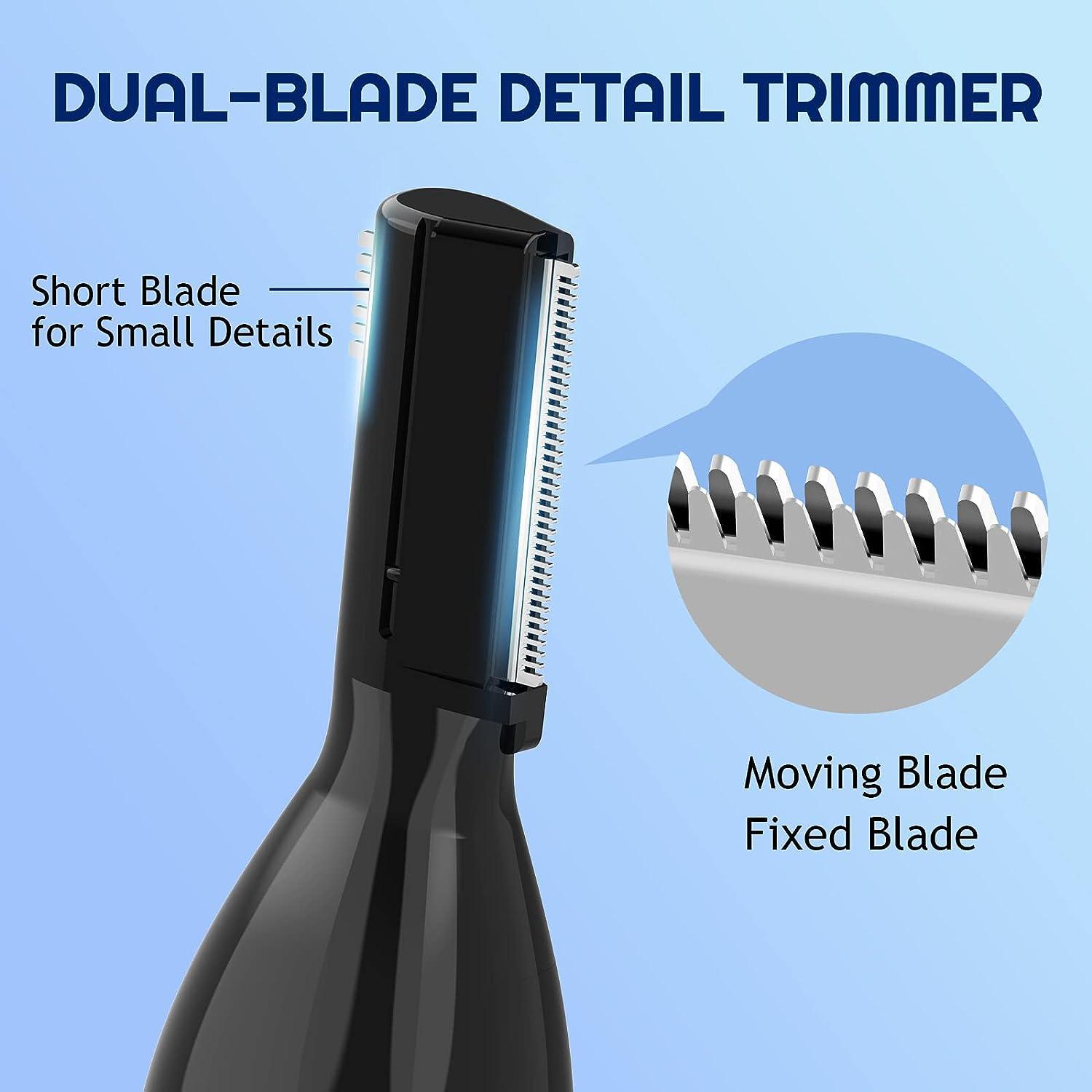 Dapsang Eyebrow Trimmer Electric Eyebrow Razor for Men, Rechargeable ...