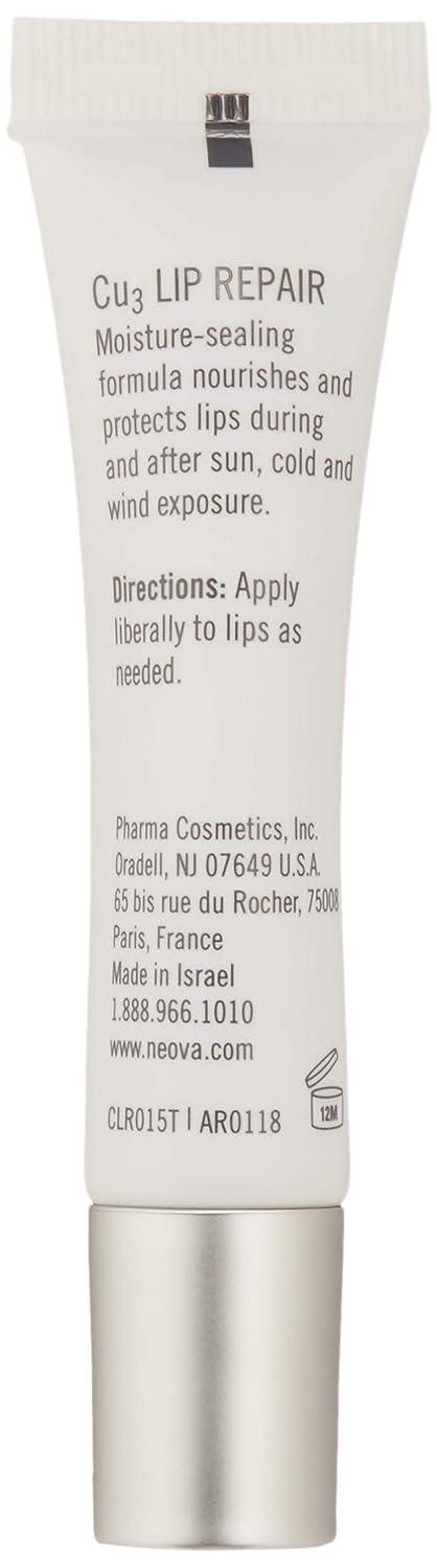 NEOVA SmartSkincare Cu3 Lip Repair a moisture-sealing formula nourishes ...
