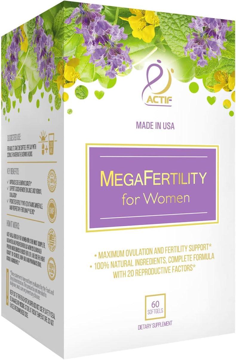 ACTIF FertilMax for Women - Fertility & Ovulation Support Supplement ...