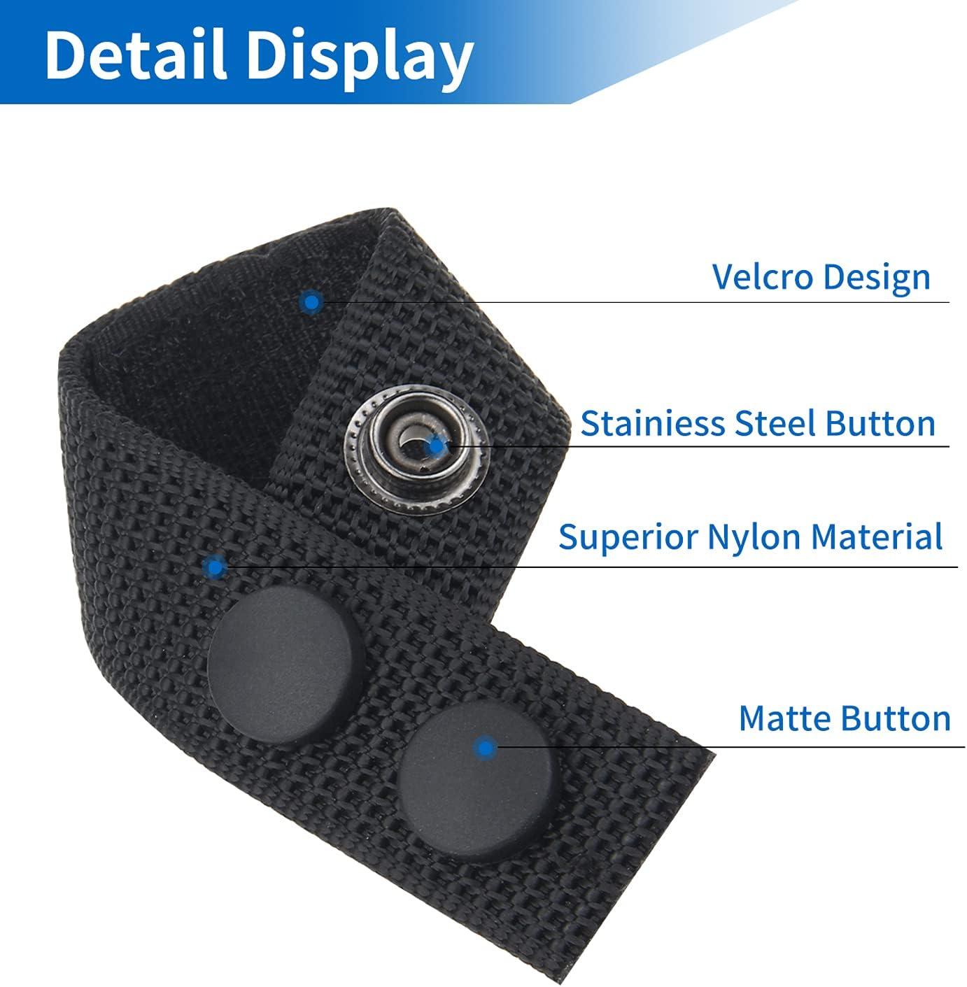 Belt Keepers with Tactical Gear Clip | Law Enforcement Nylon Duty Belt ...