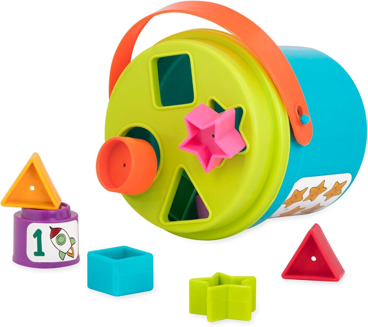 Batta Stacking Cups - Sorting & Learning Toy for Kids 18+ Months | 19 ...