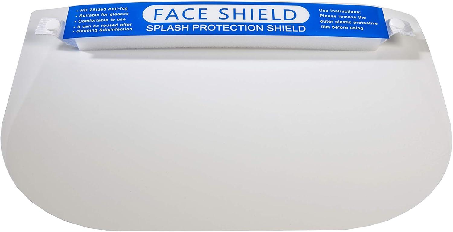 Pack of 2 Anti-Fog Face Shields with Comfortable Padding - Ultimate ...