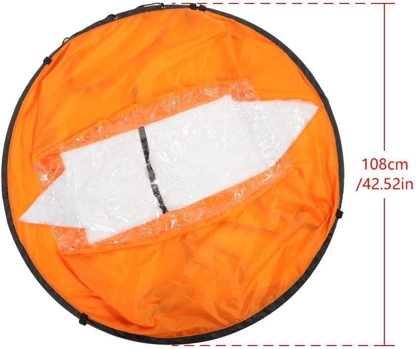 Vbest Life 42 Kayak Wind Sail Kit with Clear Window - Foldable Downwind ...