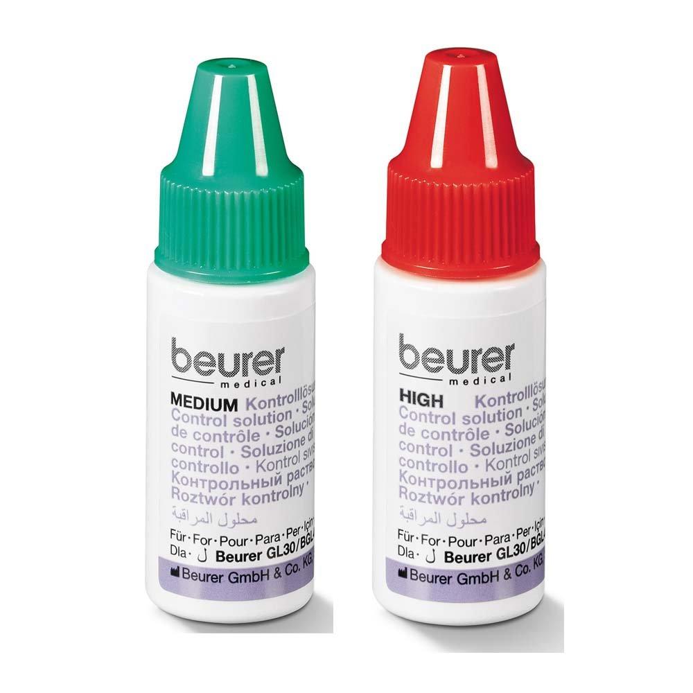 Buy Control Solution for Blood Glucose Meters GL30 GL32 GL34 - 2x 4ml ...