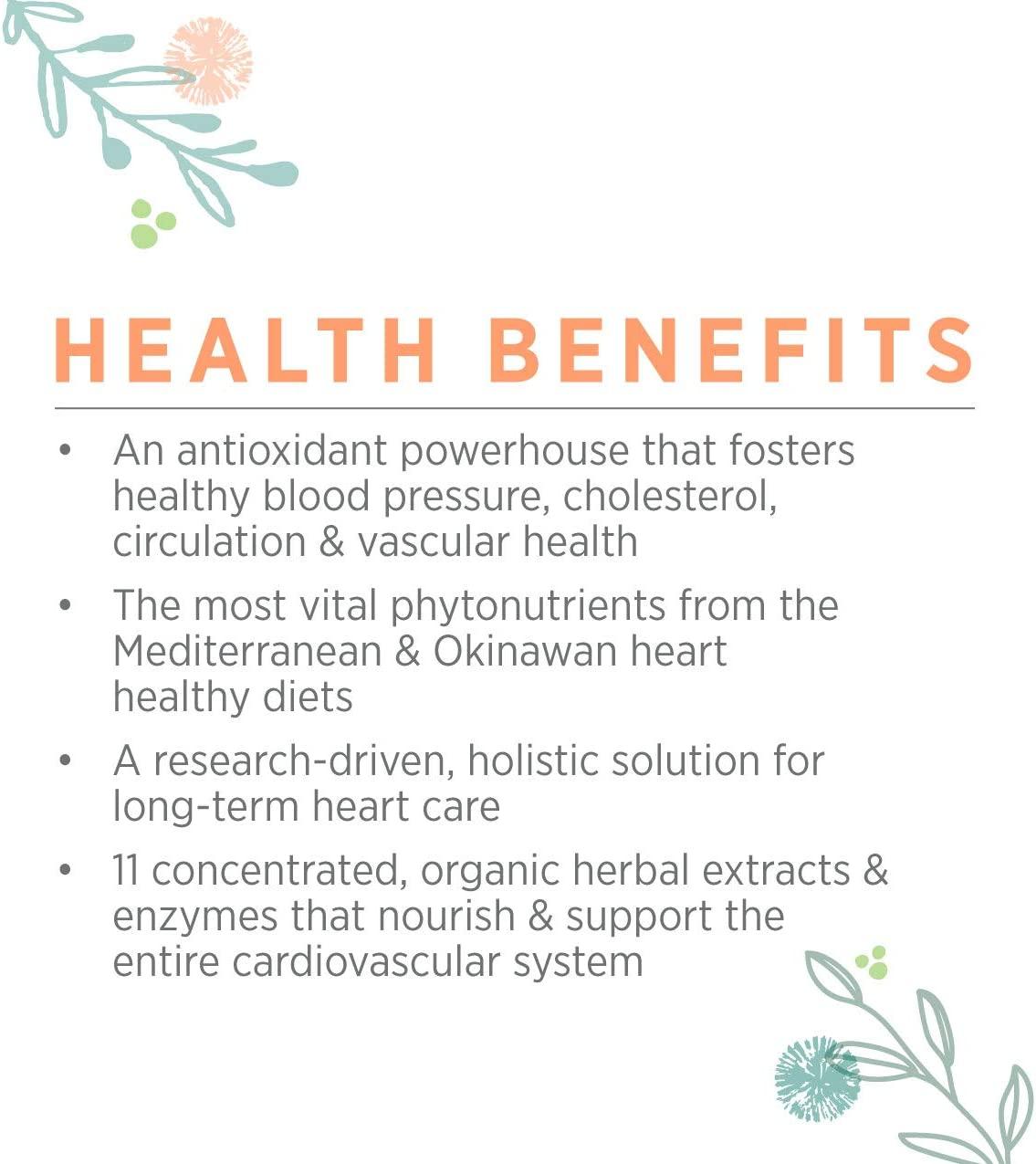 Pure Synergy Heart Protector 60 Capsules - Certified Organic, Non-GMO ...