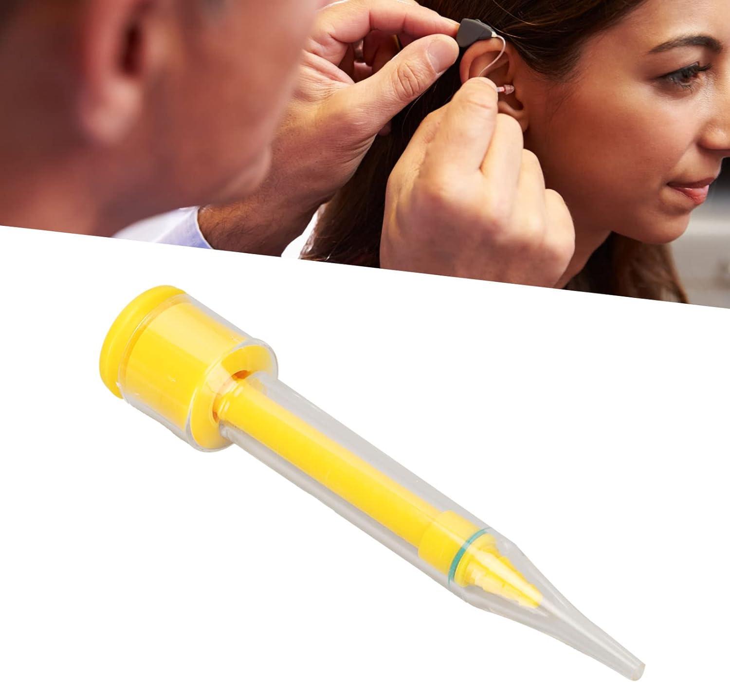 Earmold Injector Ear Prints Syringe Professional Refillable Portable PP ...