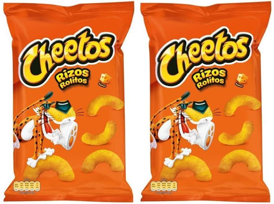 Cheetos Curls Cheese Flavor/Rolitos Sabor a Queijo - 100g - Pack of 2 ...