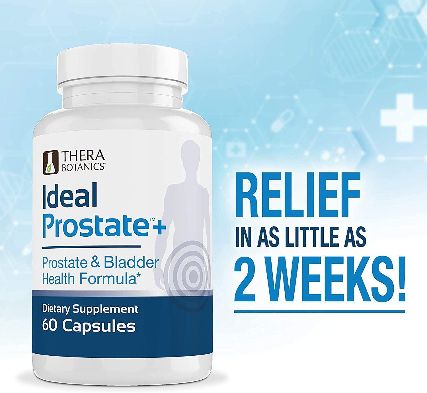 Ideal Prostate Supplement for Men - Natural Relief with Saw Palmetto ...