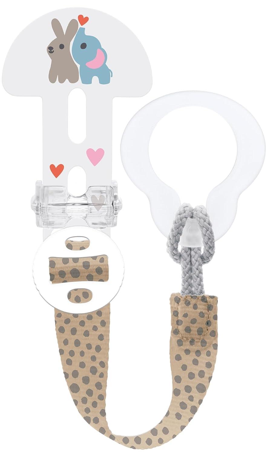 MAM Set - Cooler & Fashion Clip | Teething Ring & Pacifier Holder for ...