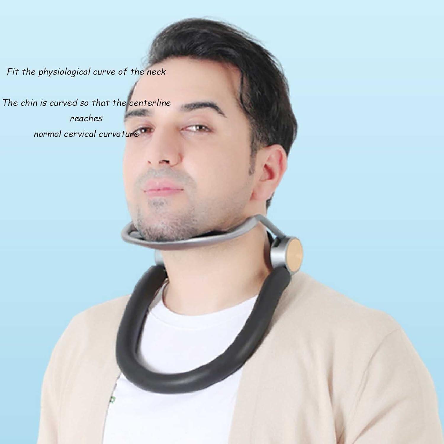 Spuzzo Portable Neck Brace | Adjustable Cervical Collar for Neck Pain ...