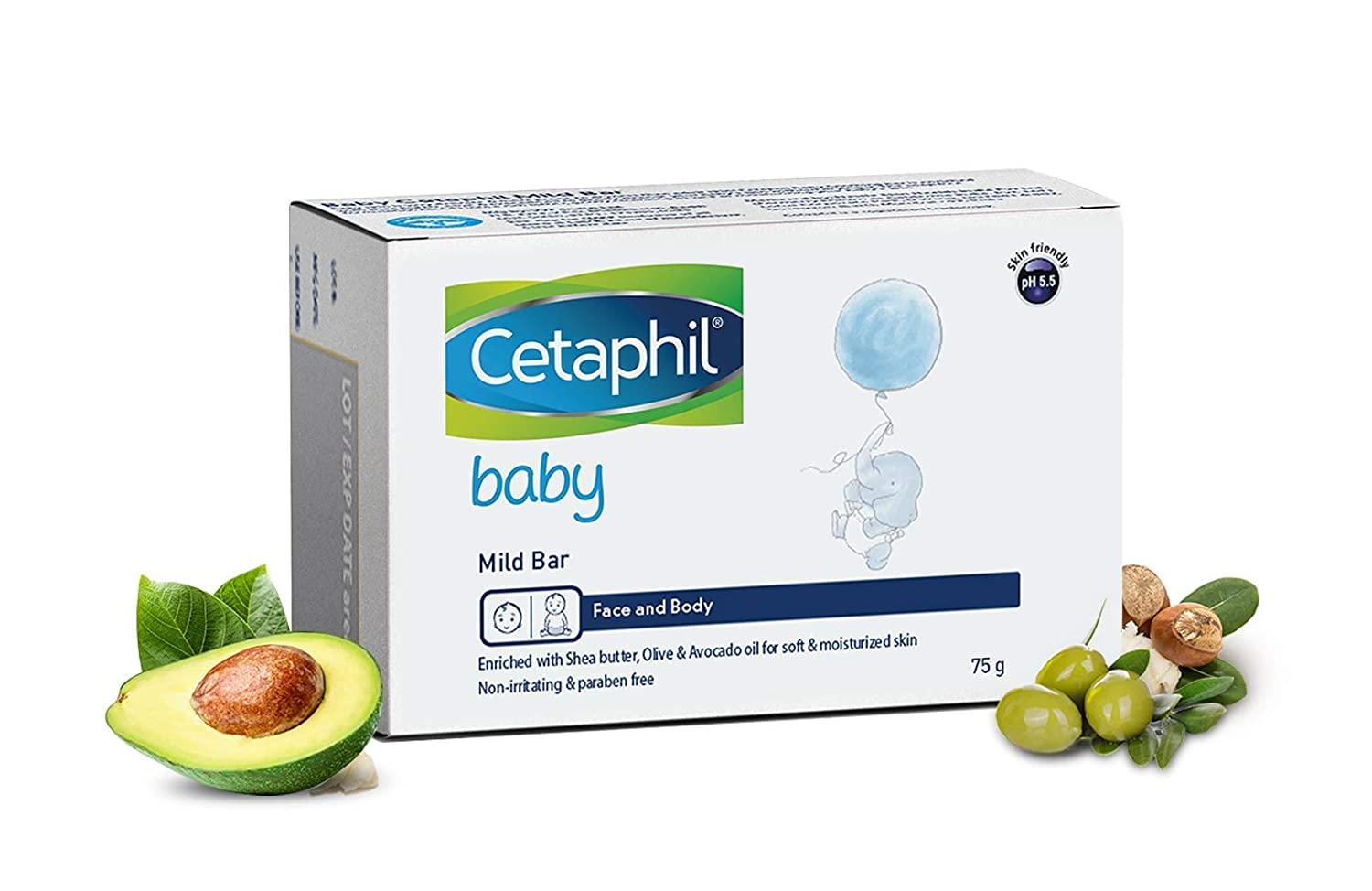 Cetaphil Baby Mild Bar - Gentle Cleansing Bar for Delicate Skin | Buy ...