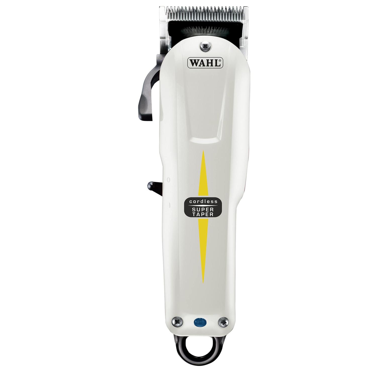 Wahl Super Taper Hair Clippers White 10 Piece Set - Professional ...